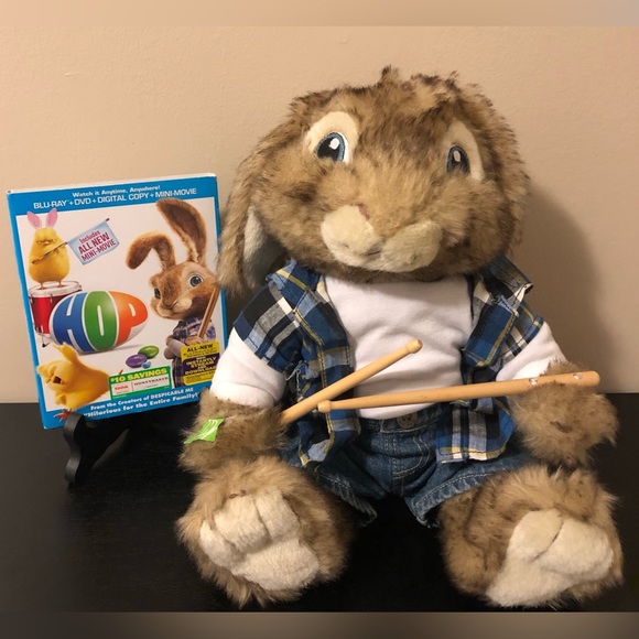 Build-A-Bear | Toys | Build A Bear Hop Hop Blue Raydvd | Poshmark